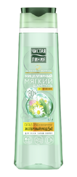 Мицеллярный шампунь Сила 5 трав (400 мл). Состав, отзывы, где купить ...